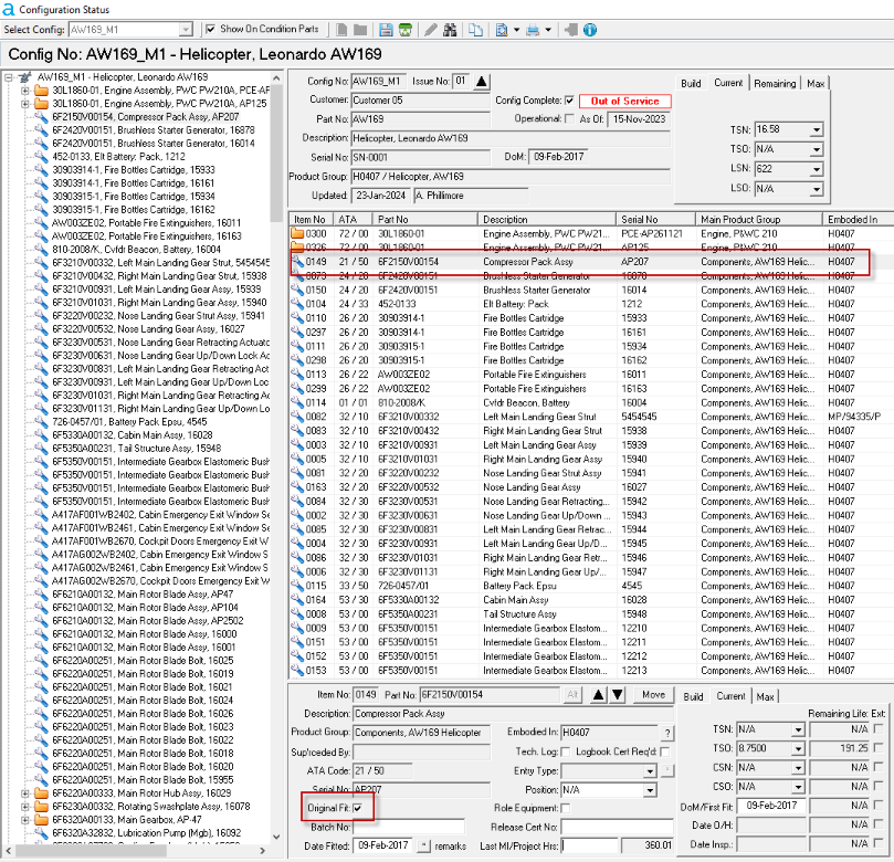 Warranty - Aerotrac Setup