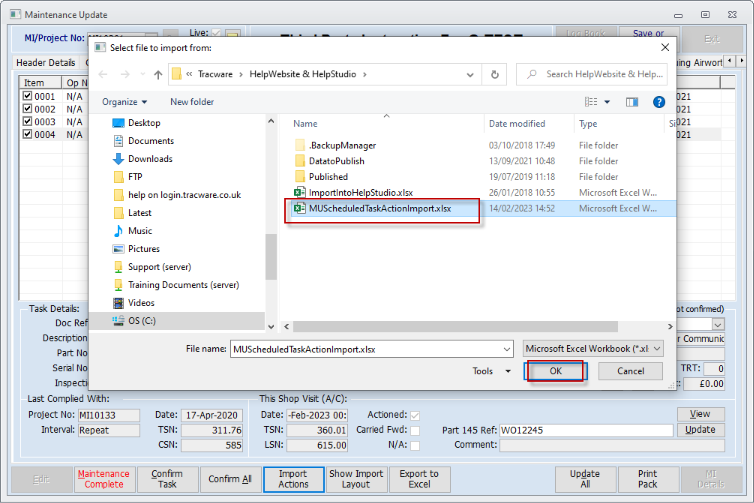 Maintenance Updates - Third Party Maintenance