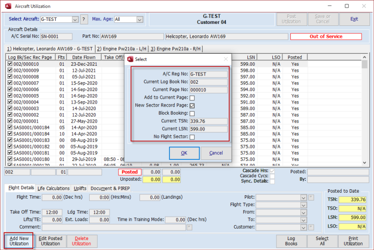 Aircraft Utilization