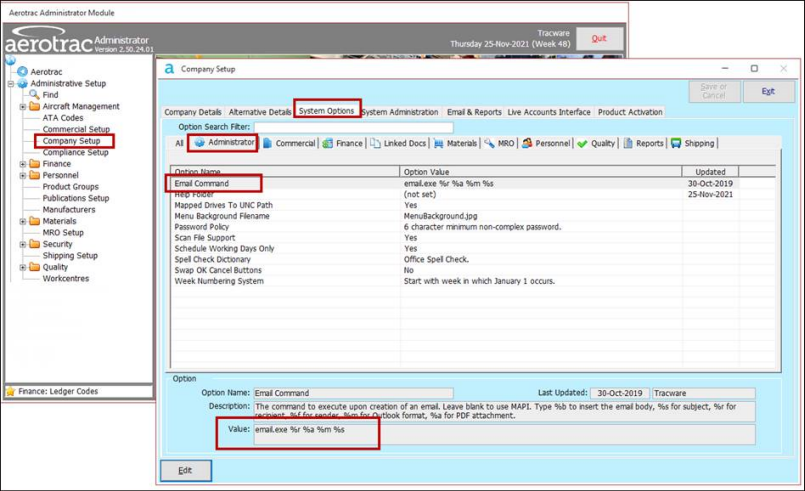 Email MAPI Client Issue