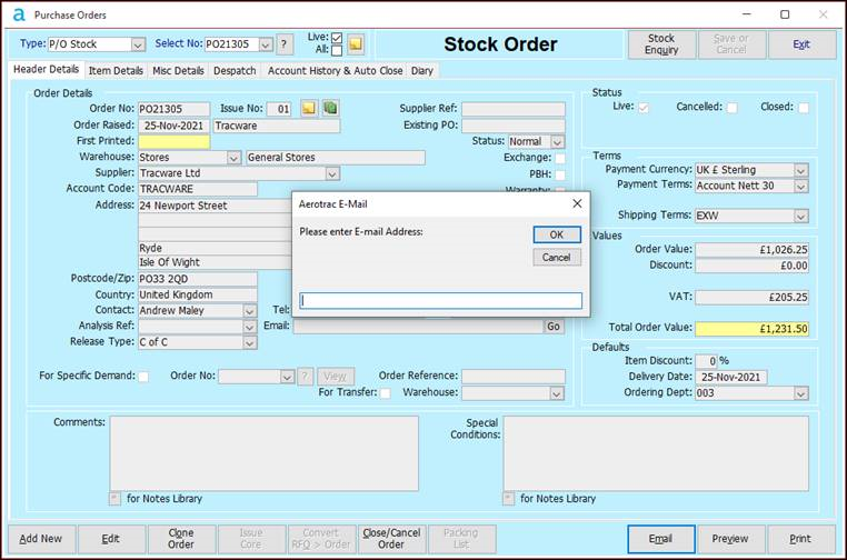 Email MAPI Client Issue